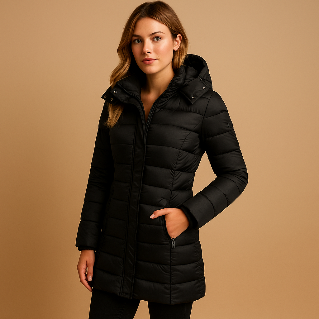 Elize | Lightweight Puffer Down Jacket – Mabel & Daisy