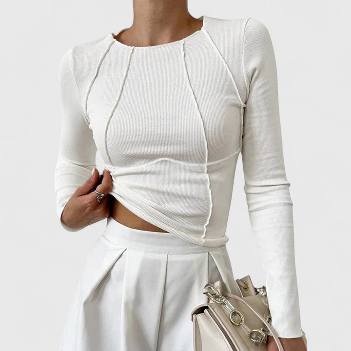 Demi | Comfortable Long Sleeve Top – Mabel & Daisy