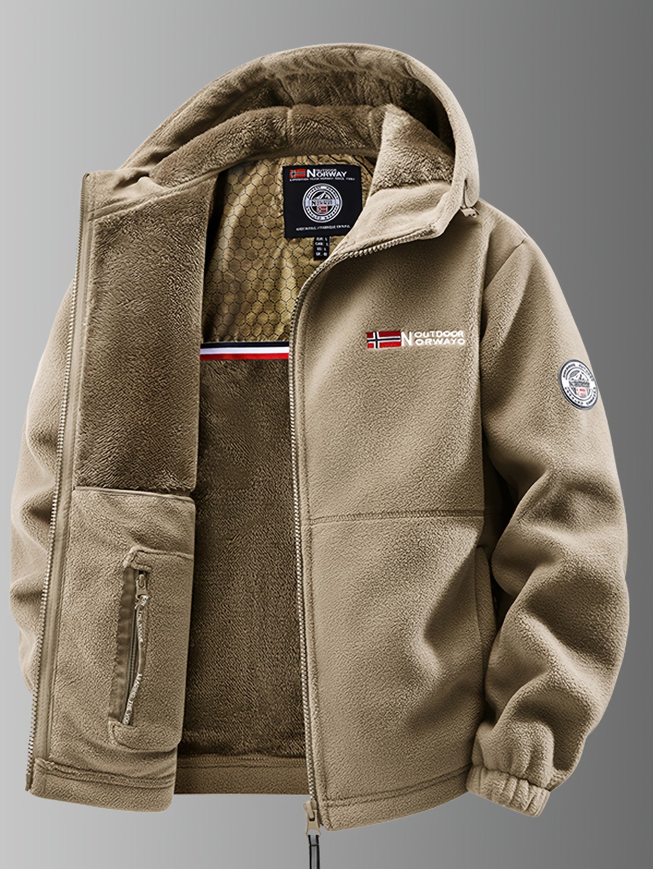 Nathaniel | Thermal Fleece Winter Jacket – Mabel & Daisy